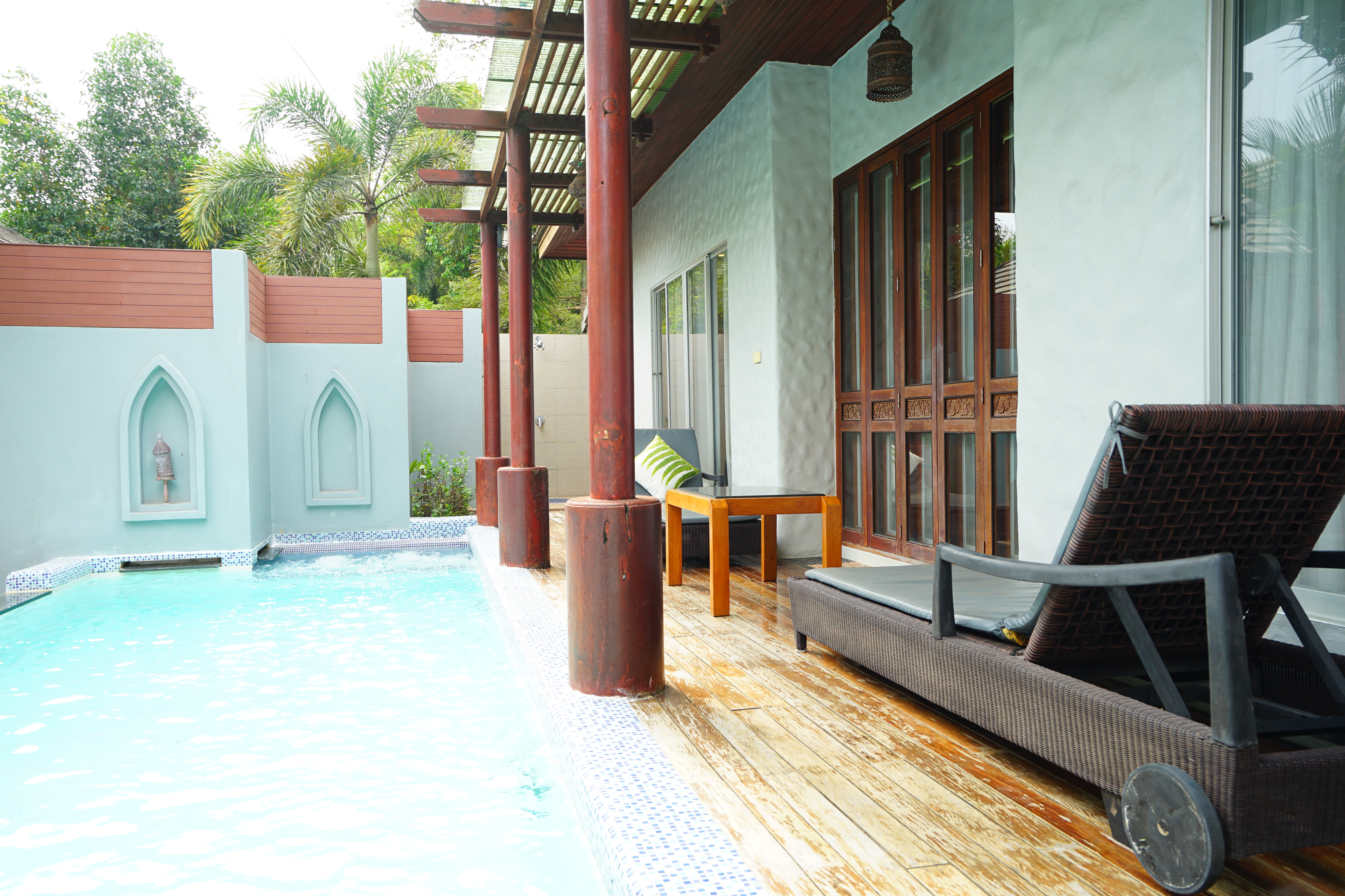 POOL VILLA – Seashell Village Resort 360' natural hideaway